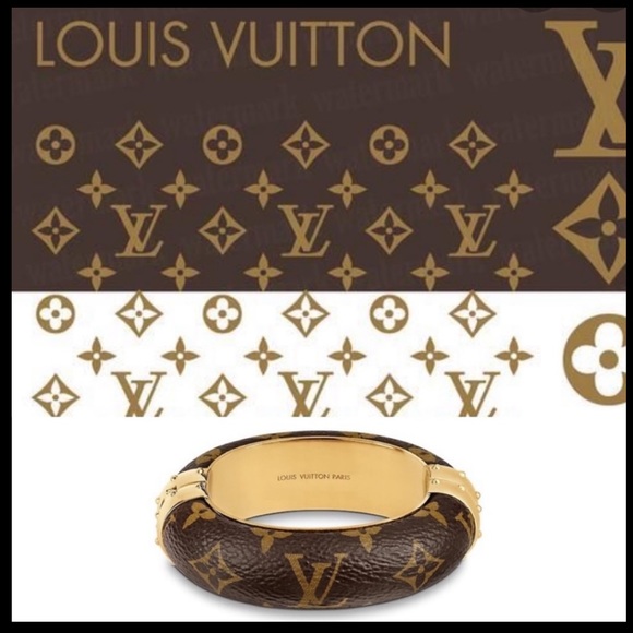 Louis Vuitton | Jewelry | Louis Vuitton Wild Lv Bracelet Cuff | Poshmark